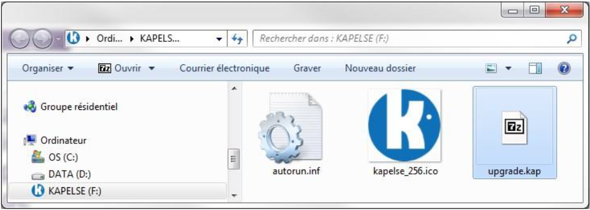 Effectuer la mise à jour de l'eS-KAP-Ad – Aatlantide