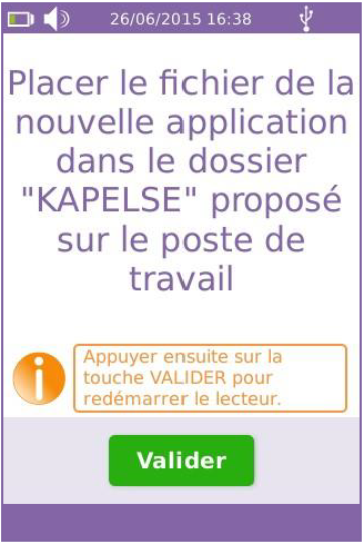 Effectuer la mise à jour de l'eS-KAP-Ad – Aatlantide